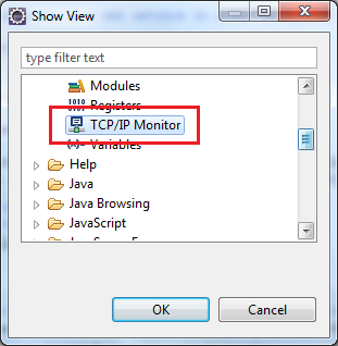 How to monitor HTTP requests and responses using TCP/IP Monitor in Eclipse